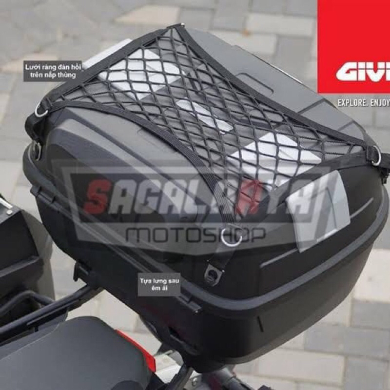 Jual Box Givi B45NM B45 ADV atlas Advance original Givi Bagus untuk Nmax PCX Xmax CBX Versys ...