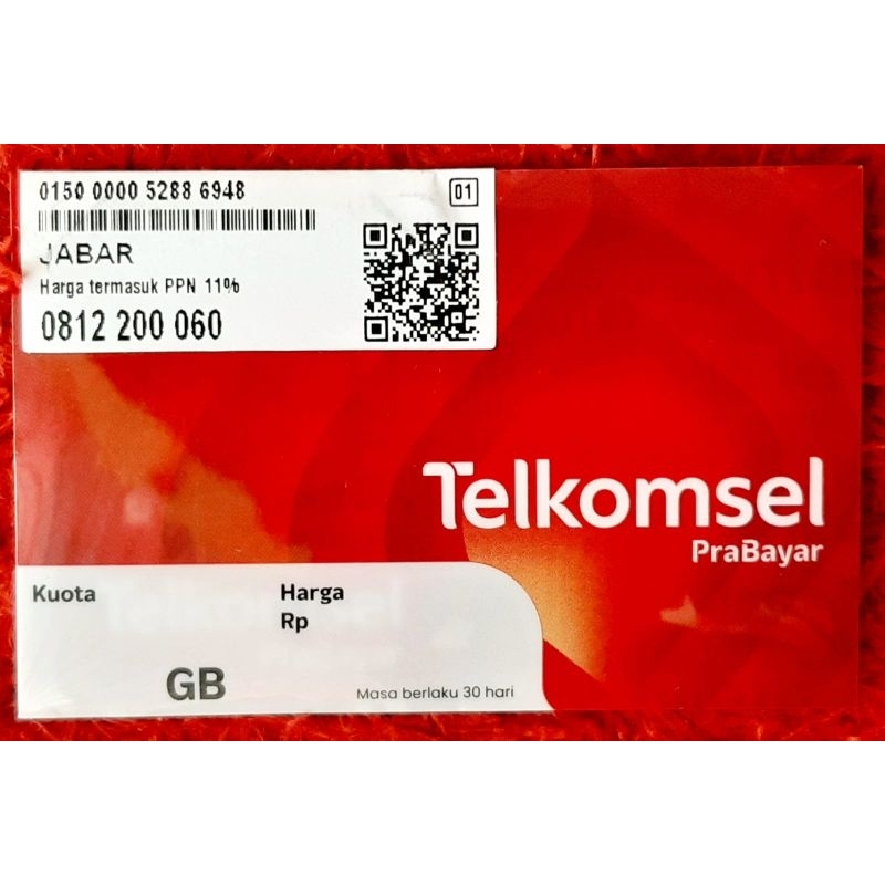 Jual NOMOR CANTIK 10 Digit Prabayar TELKOMSEL JARINGAN 4G NEW PRODUK ...