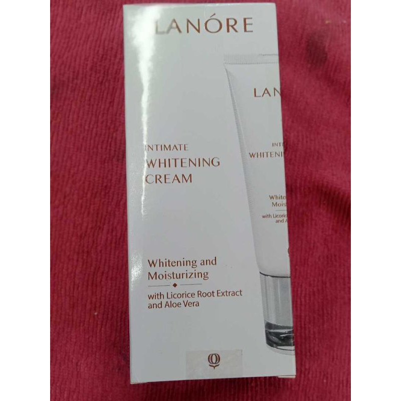 Jual Lanore intimate Whitening cream (untuk mencerahkan lipatan hitam ...
