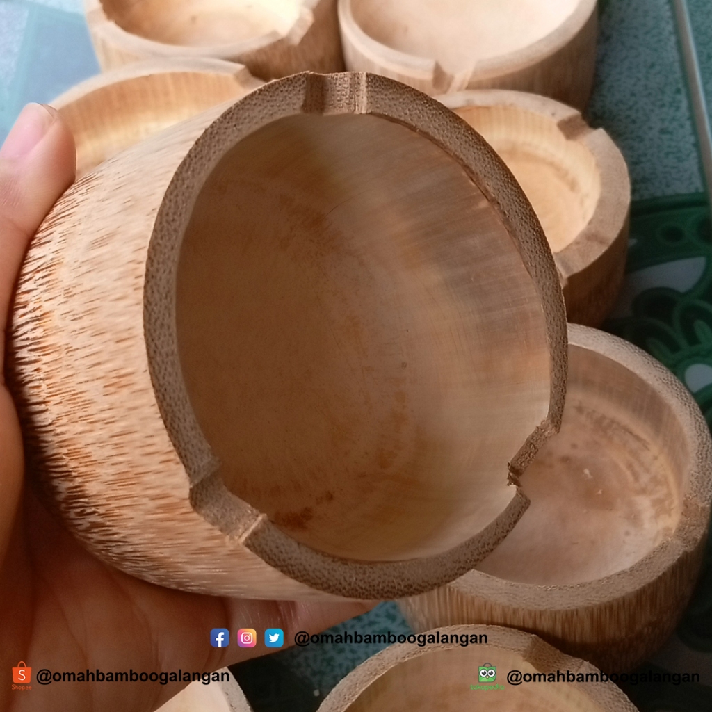 Jual Asbak dari bahan bambu tua rapih Asbak Bambu Unik Asbak Bambu ...