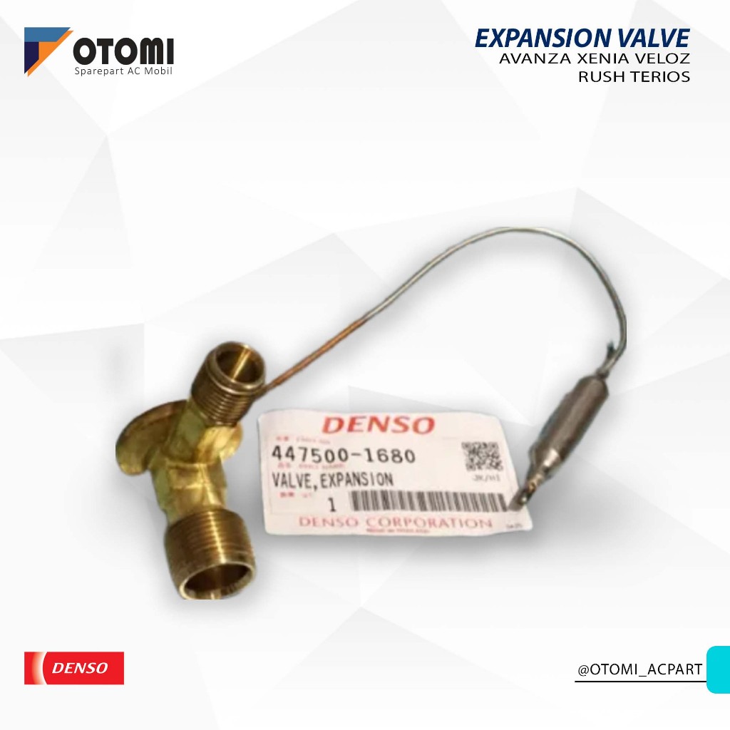 Jual Expansion Valve Double Blower Belakang Avanza Xenia Veloz Rush Ori Denso 447500-1680 ...