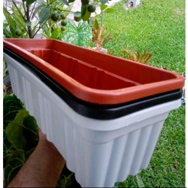 Jual Pot Segi Pot Panjang Alpen 50, Pot bunga kotak segi panjang, pot ...