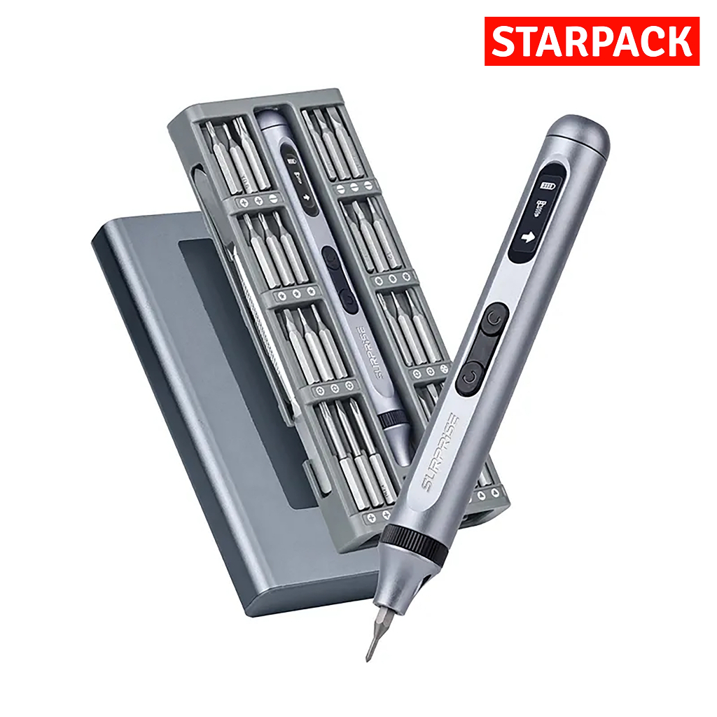 Jual Starpack Precision Electric Screwdriver 50 Bits Premium Obeng ...