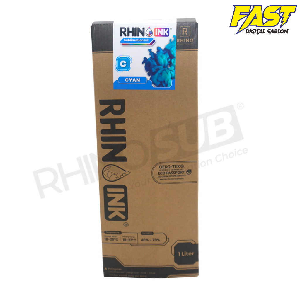 Jual Tinta Sublim Rhino 1 liter (CMYK) | Shopee Indonesia