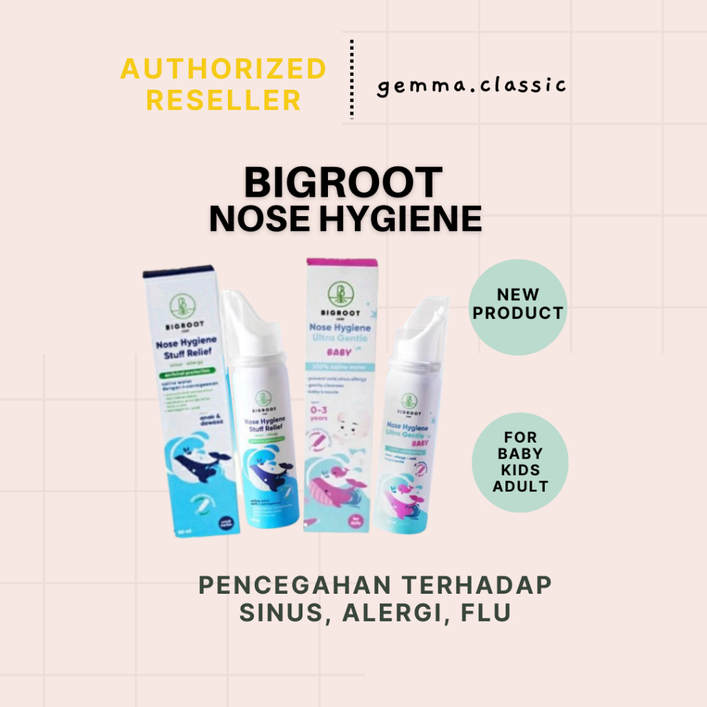 Jual Bigroot Big Root Nose Hygiene Stuff Relief Ultra Gentle Bayi Anak ...