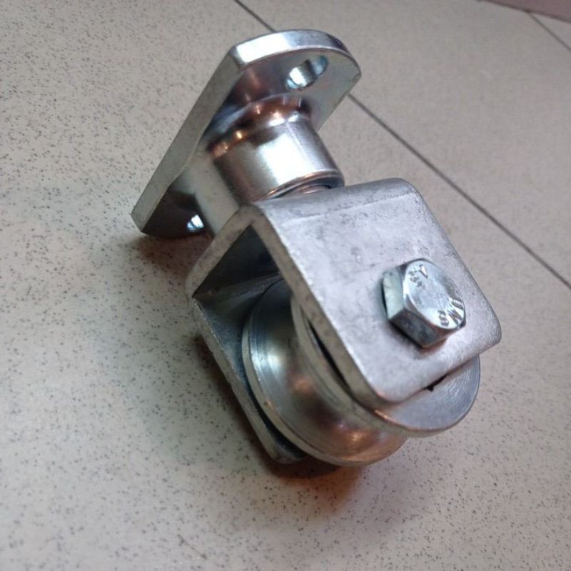 Jual roda pagar lipat/roda gerbang/roda sliding 2 inchi heavy duty rel ...