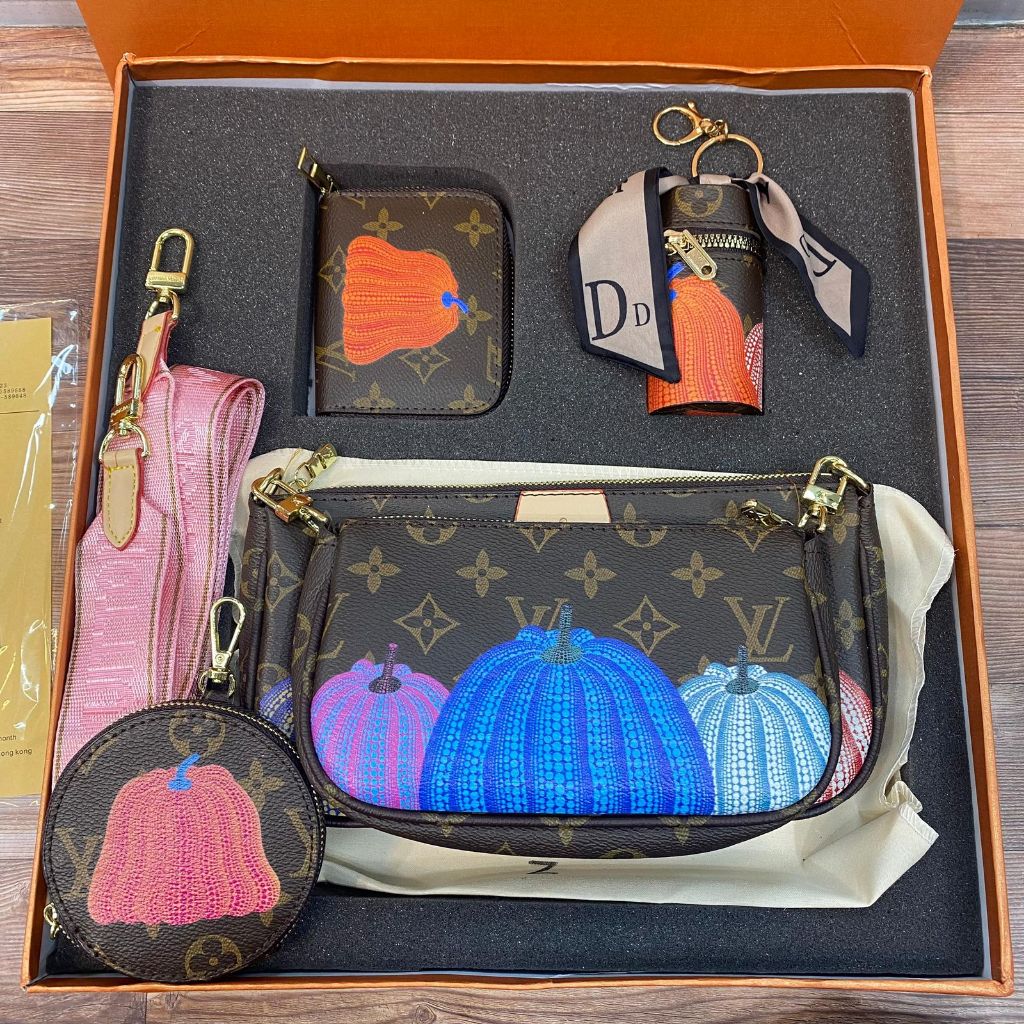 Jual Louis V Pumpkin Set In Box - 1 Motifs Left | Shopee Indonesia