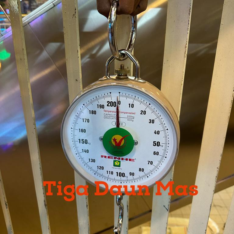 Jual Timbangan Gantung Jarum Kualitas Vietnam Renhe 200 Kg | Shopee Indonesia