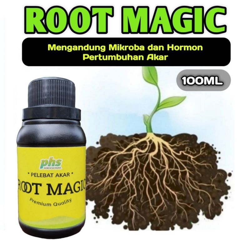 Jual ROOT MAGIC - Booster Pelebat Akar Tanaman Organik 100ml | Shopee ...