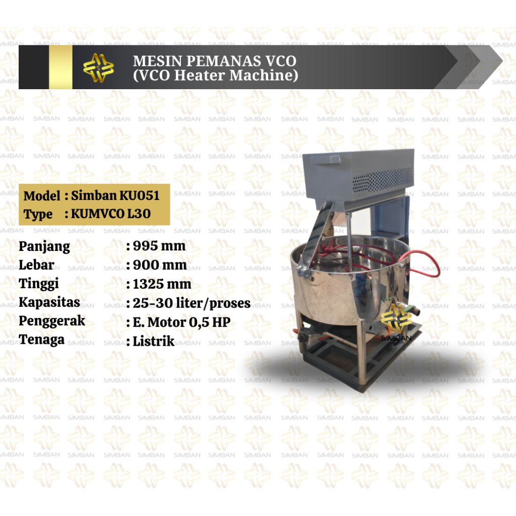 Jual Mesin Pemanas VCO Kapasitas 30 liter/proses | Shopee Indonesia
