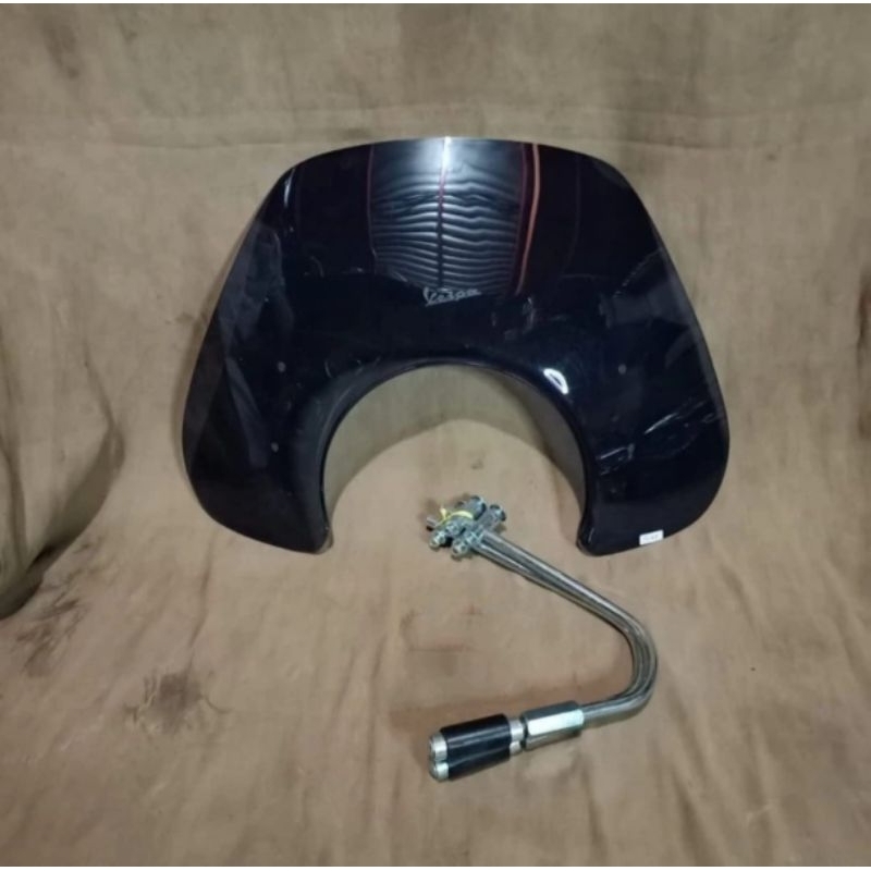 Jual Windshield/Flyscreen/Visor Motor Vespa Matic S125/150, LX ...
