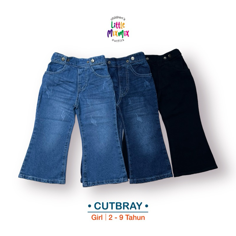 Jual Mixmix CUTBRAY - Celana Cutbray Jeans Anak Perempuan 2 - 9 Tahun ...