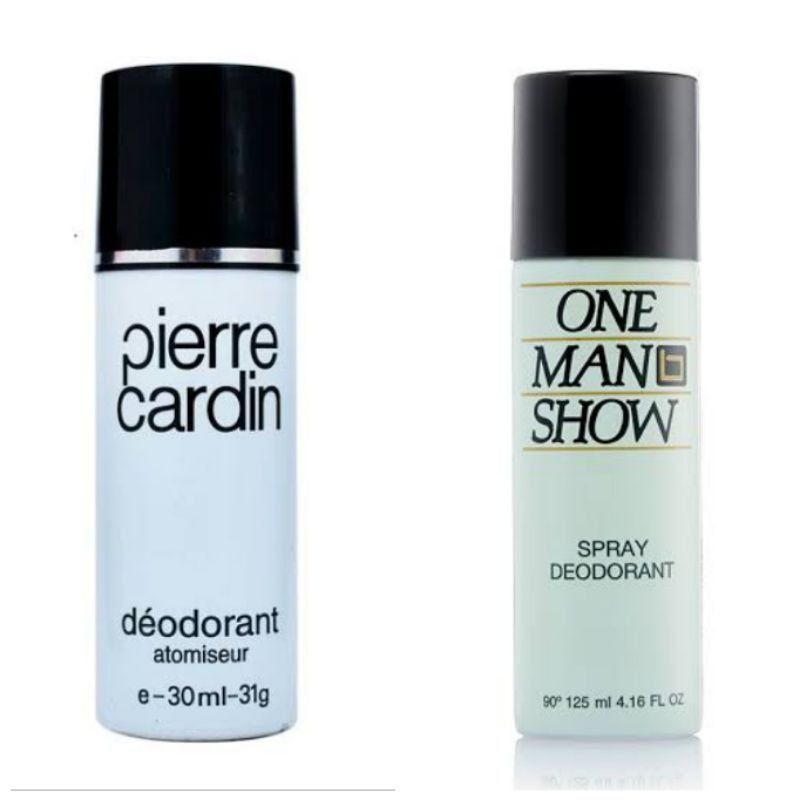 Jual One Man Show Spray Deodorant / Pierre Cardin Deodorant Spray ...