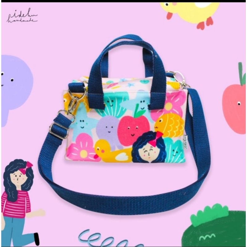 Jual IDEKU HANDMADE TAS IDEKUHANDMADE PRETTY PUBI MIKU BAG PRELOVED ...