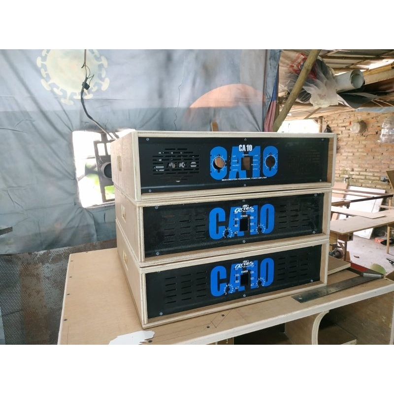 Jual BOX POWER CA 10 BAHAN TRIPLEK PLAT DEPAN BELAKANG | Shopee Indonesia