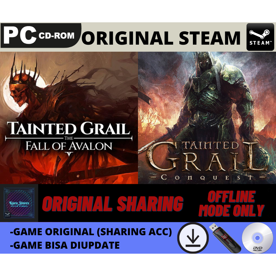 Jual Tainted Grail The Fall of Avalon PC Game Sharing Original | Shopee ...