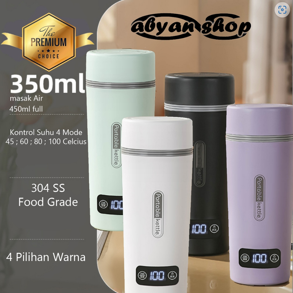 Jual Pemanas Air Listrik Smart - Kettel Portable 450 mL (220 Volt Rumah ...