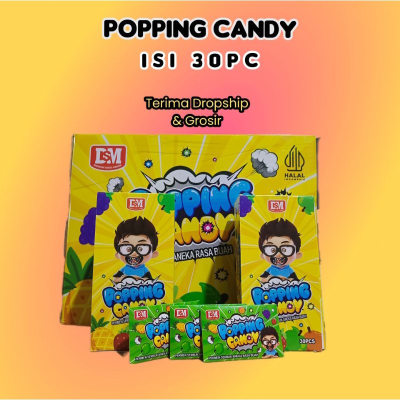 Jual Permen Candy Popping 30pc - DSM Permen meletus di mulut - permen ...