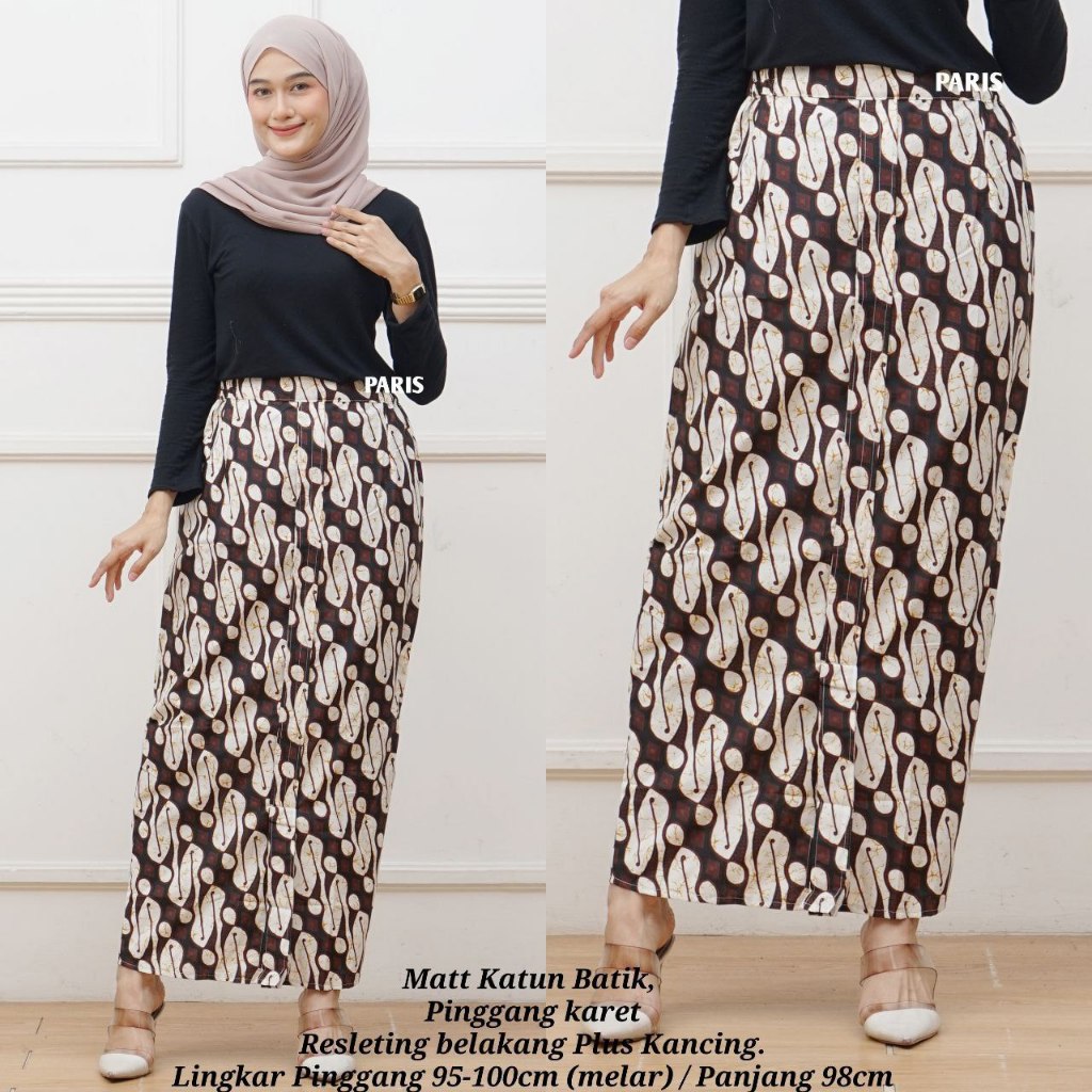Jual ROK SPAN BATIK WIRU PREMIUM JUMBO / ROK BATIK BAWAHAN KEBAYA ...