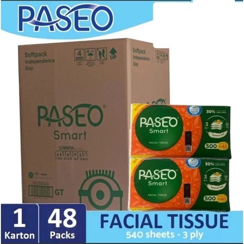Jual Tisu Paseo 1 Dus paseo 540s / Tissue Paseo 540sheet 1 dus | Shopee ...