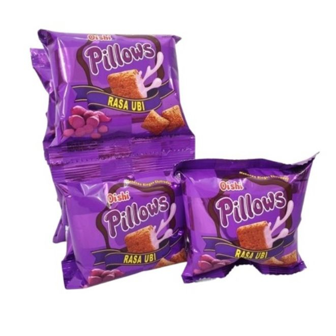 Jual Snack Oishi PILLOWS ANEKA RasA 6-12 gram (1 renceng isi 10 pcs ...