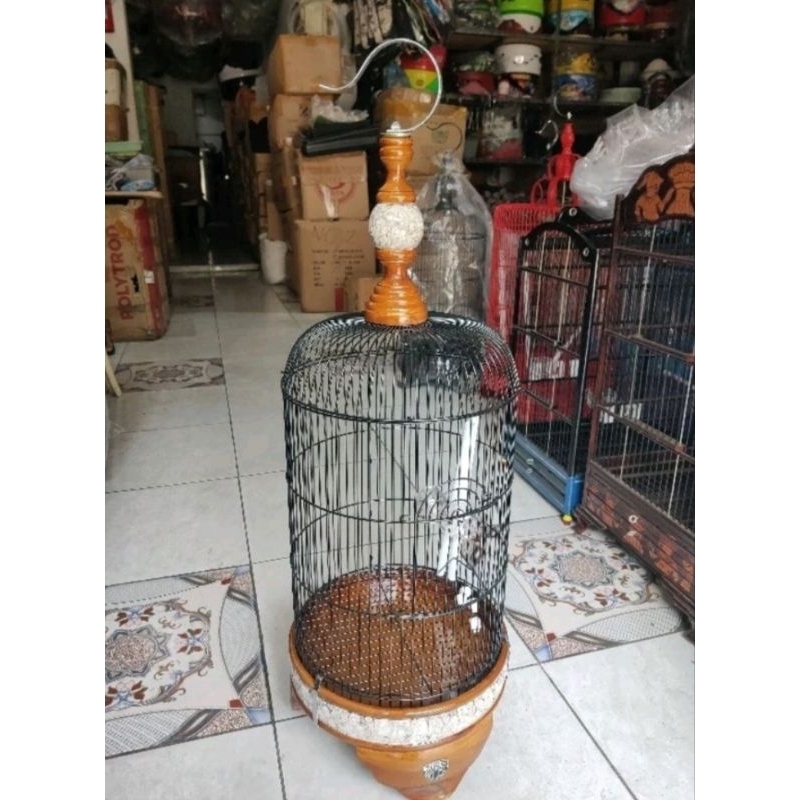 Jual KANDANG BESI PLECI KOLIBRI CIBLEK PRENJAK NATURAL MARMER DM 27 ...