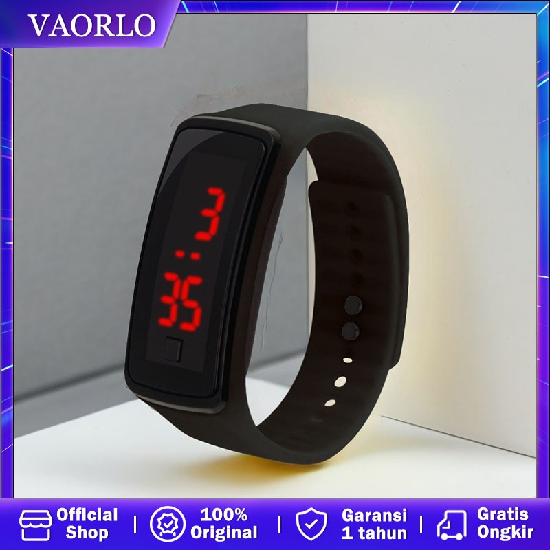 Jual Jam Tangan Pelajar LED Jam Tangan Elektronik Anak Jam Gelang Jam ...