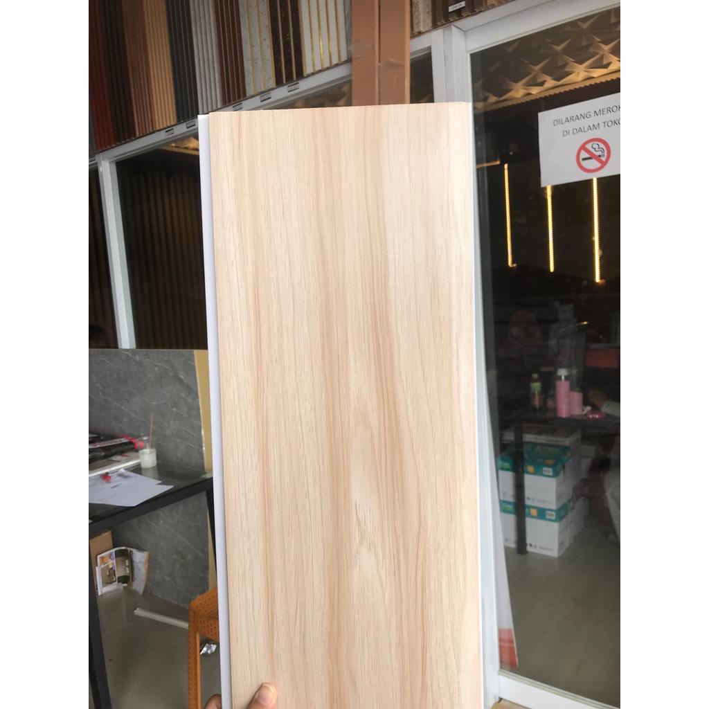 Jual Plafon PVC Putih Polos Putih Nat Harga Per Lembar Awet Berkualitas ...