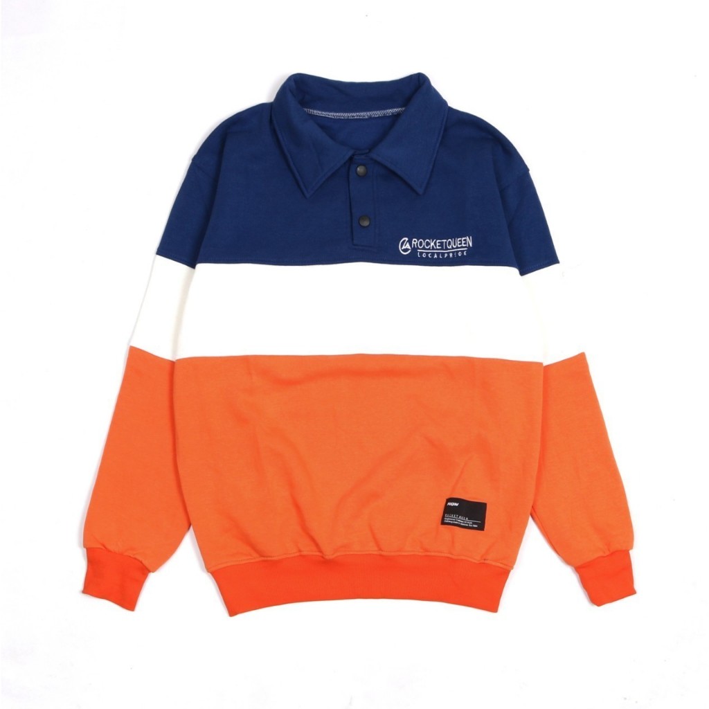 Jual Gns Rugby Shirt Blas Blue Oren | Shopee Indonesia