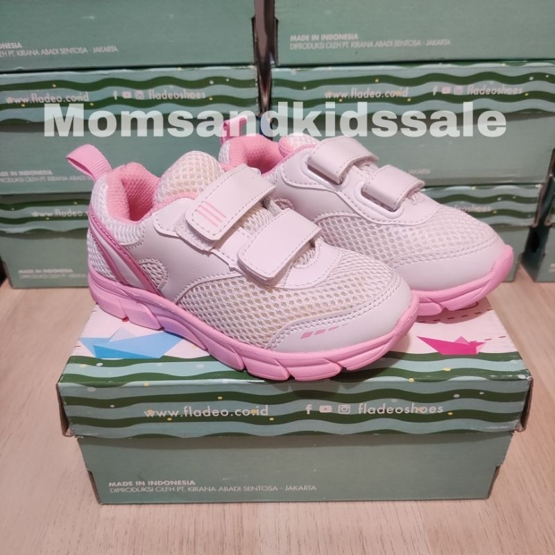 Jual Sepatu Anak Perempuan Fladeo Kids White | Shopee Indonesia