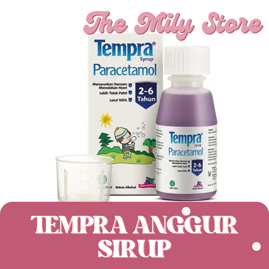 Jual Tempra Sirup Paracetamol (Untuk Anak Usia 2-6 Tahun) | Shopee ...