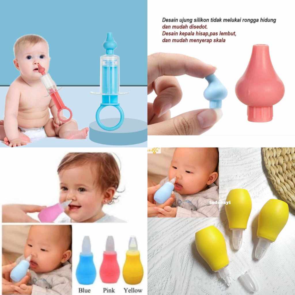 Jual INDOBAYI Sedot Ingus Bayi Injeksi / Pembersih Hidung / Nasal ...