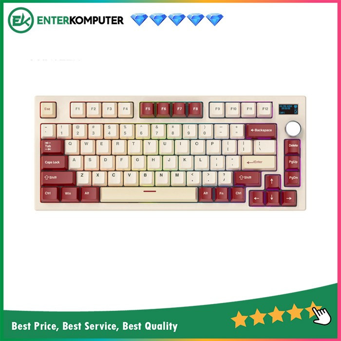 Jual Fantech MAXFIT81 Wireless Mechanical Keyboard (Royal Prince) Blue ...