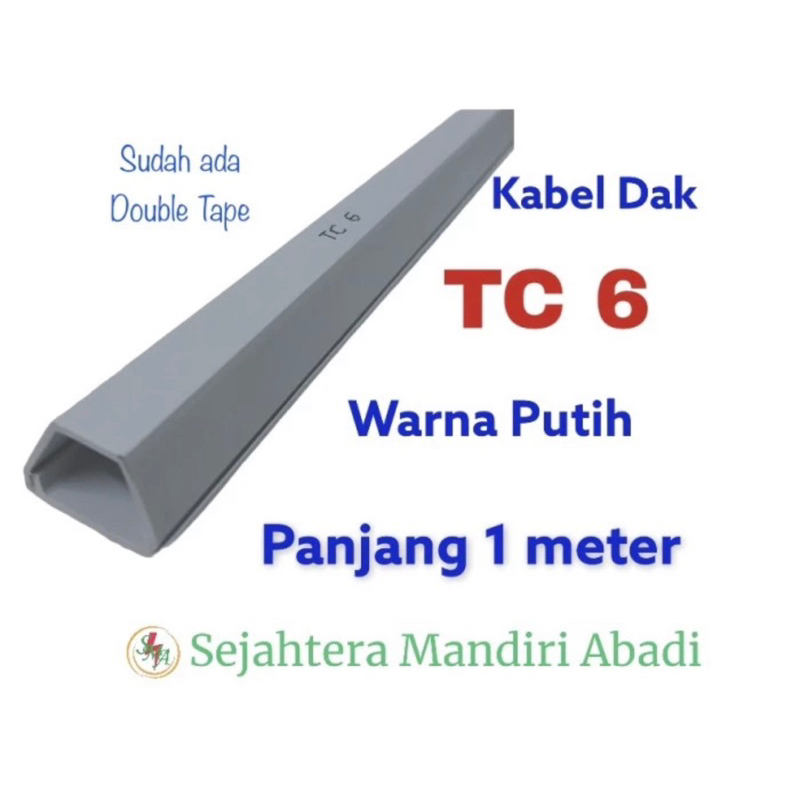 Jual Kabel Dak TC 6 Panjang 1 Meter Putih Duct Cable | Shopee Indonesia