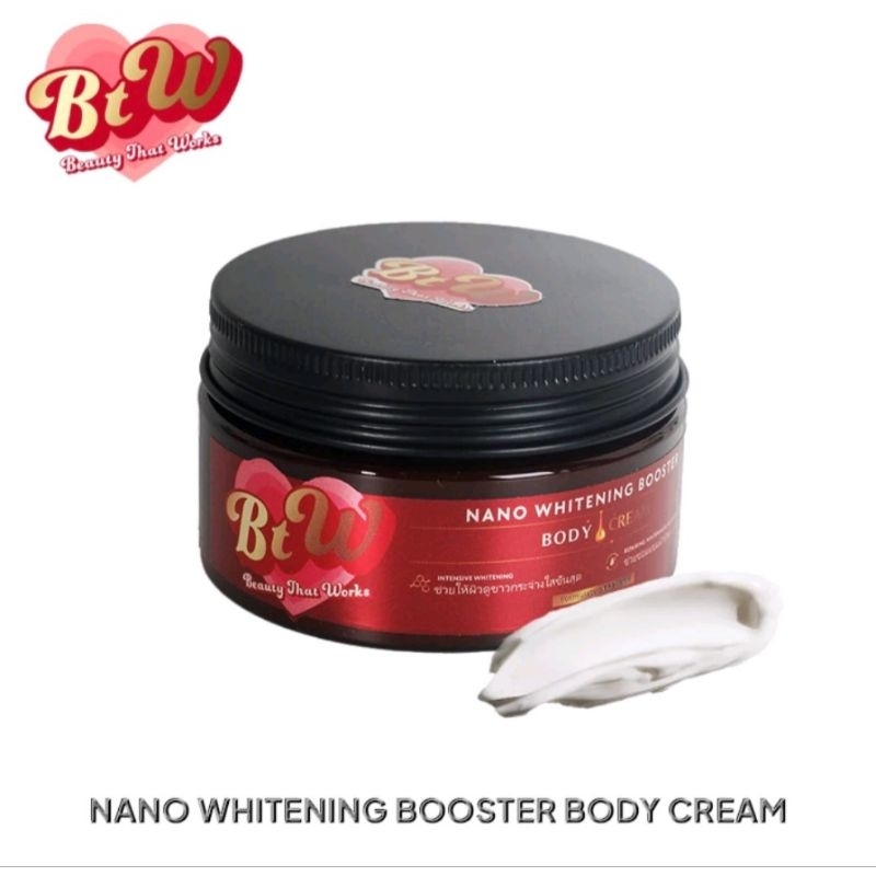 Jual BTW Beauty That Works Nano Booster Body Cream 200 ml (BESAR ...