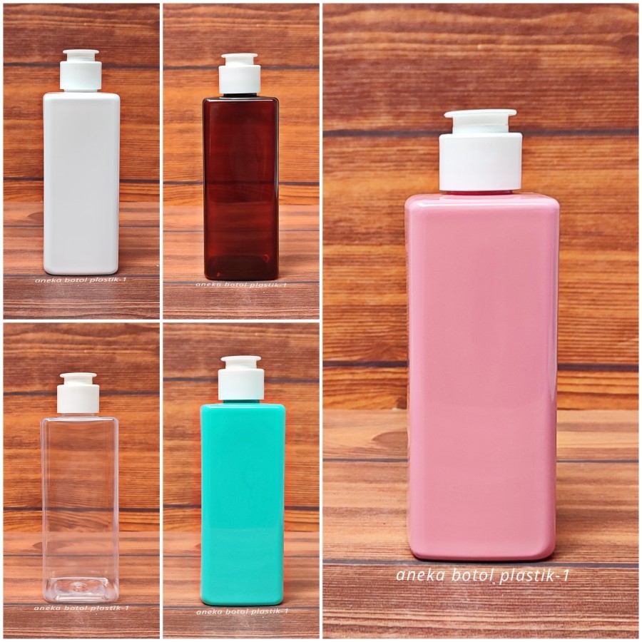 Jual Botol Fliptop 250ml Kotak / Botol 250ml Fliptop Putih Pet Plastik Tebal | Shopee Indonesia