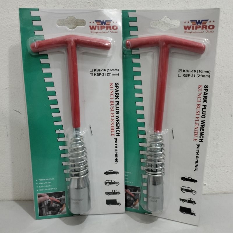 Jual KUNCI BUSI FLEXSIBLE "WIPRO" 16MM/21MM || SPARK FLUG WRENCH 16 ...