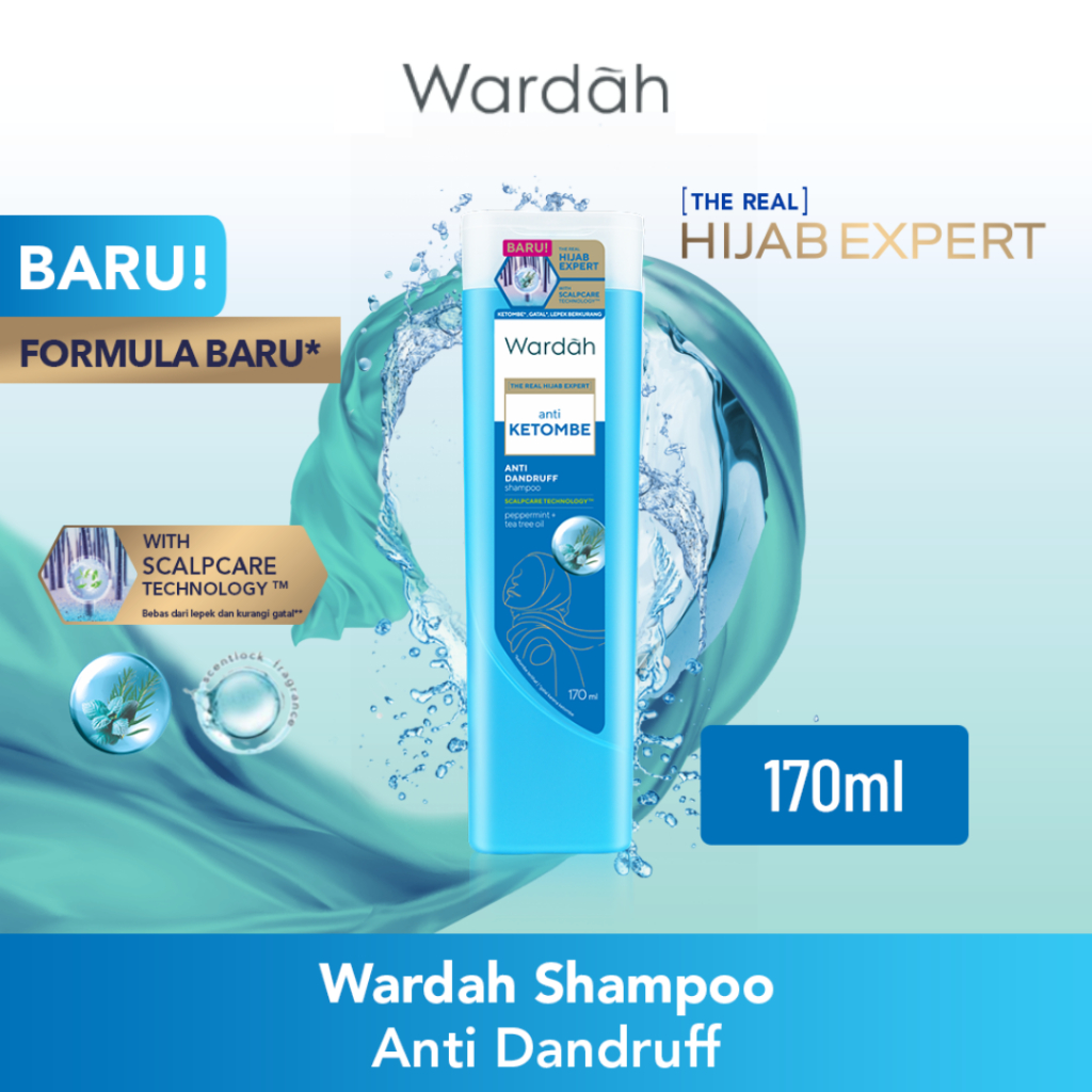 Jual Wardah Shampoo Anti Dandruff 170 Ml | Shopee Indonesia