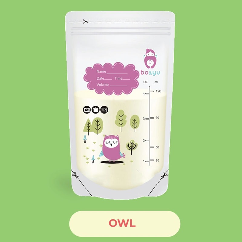 Jual Kantong ASI 120ml - 30pcs Bo&yu / Breastmilk Storage Bag BPA FREE ...