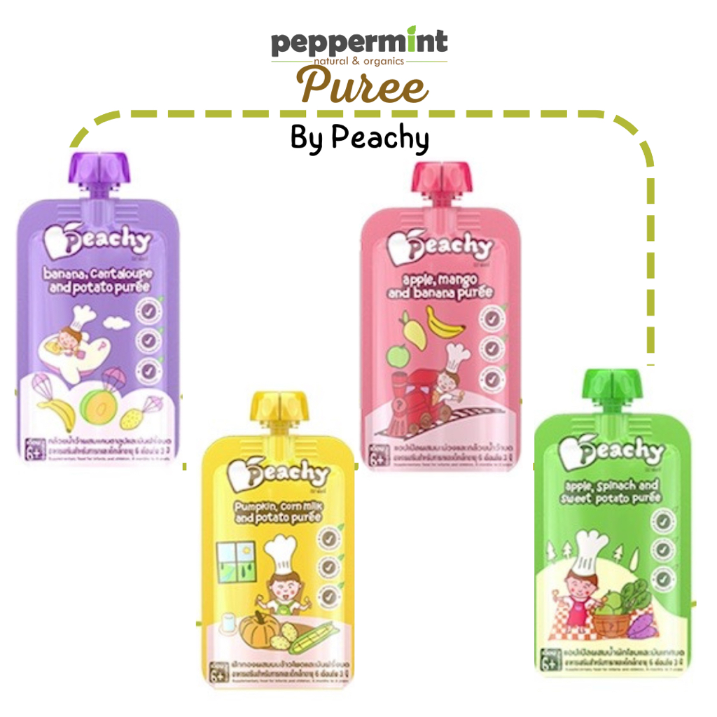 Jual Peachy Fruit & Veggie Puree / Makanan Bayi Puree (125 Gr) | Shopee ...