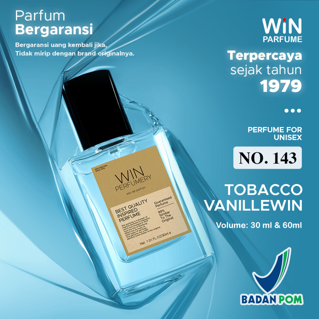 Jual [WIN PARFUME BANDUNG] NO.143 TOBACCO VANILLEwin | Shopee Indonesia
