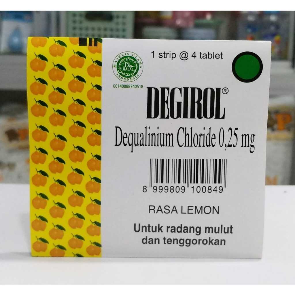 Jual Degirol 𝟏 𝐒𝐓𝐑𝐈𝐏 𝐈𝐒𝐈 𝟒 𝐓𝐀𝐁𝐋𝐄𝐓 - Meredakan Radang Mulut dan ...