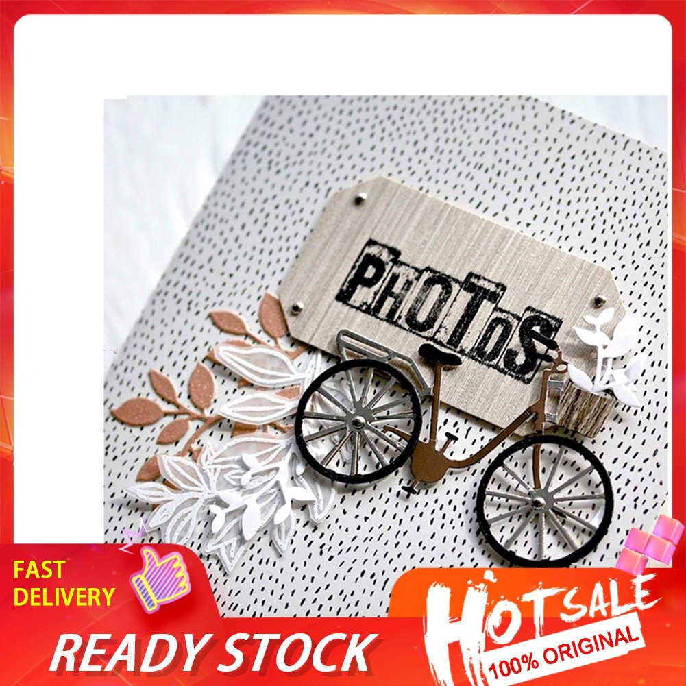 Jual Bentuk Sepeda#89A Papercut Paper craft Kerajinan kertas Scrapbook ...