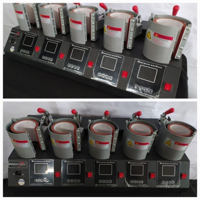 Jual Mesin Press Mug Sablon Gelas Keramik 5 molding Sublim Digital ...