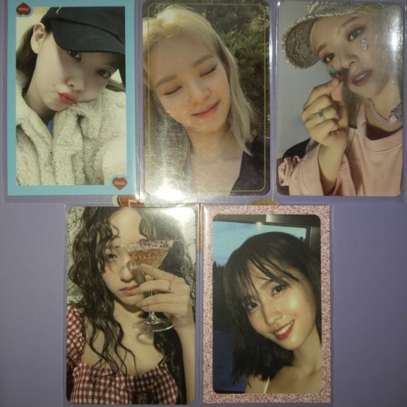 Jual TWICE PHOTOCARD NAYEON JEONGYEON MOMO SANA JIHYO MINA DAHYUN CHAEYOUNG MINA GELAS MIGEL ...