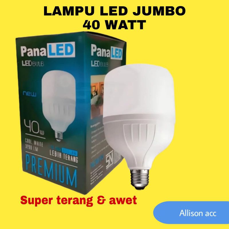 Jual LAMPU LED JUMBO MURAH 40 WATT 40 W PANALED 40 WATT LAMPU JUMBO MURAH | Shopee Indonesia