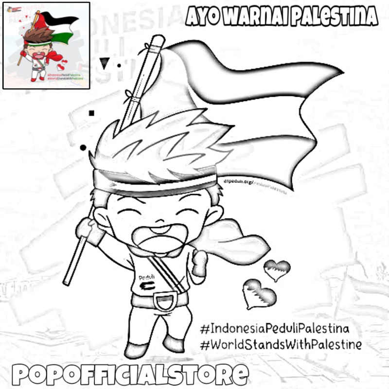 Jual MEWARNAI ANAK GAMBAR SKETSA FREE PALESTINA / MEWARNAI GAMBAR | Shopee Indonesia