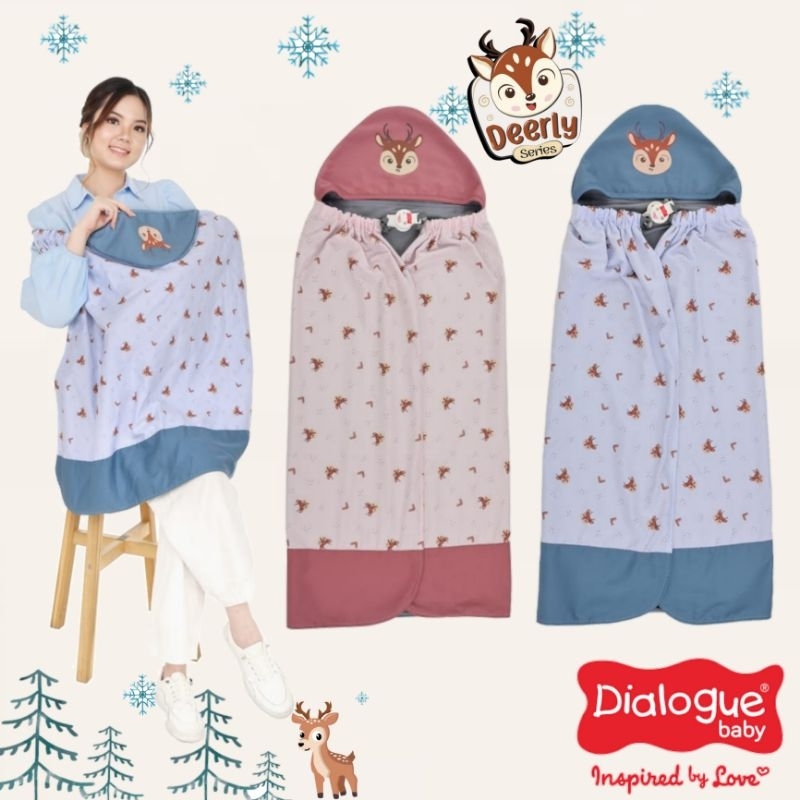 Jual Dialogue Baby 6in1 On The Go Blanket Deerly Series | Shopee Indonesia