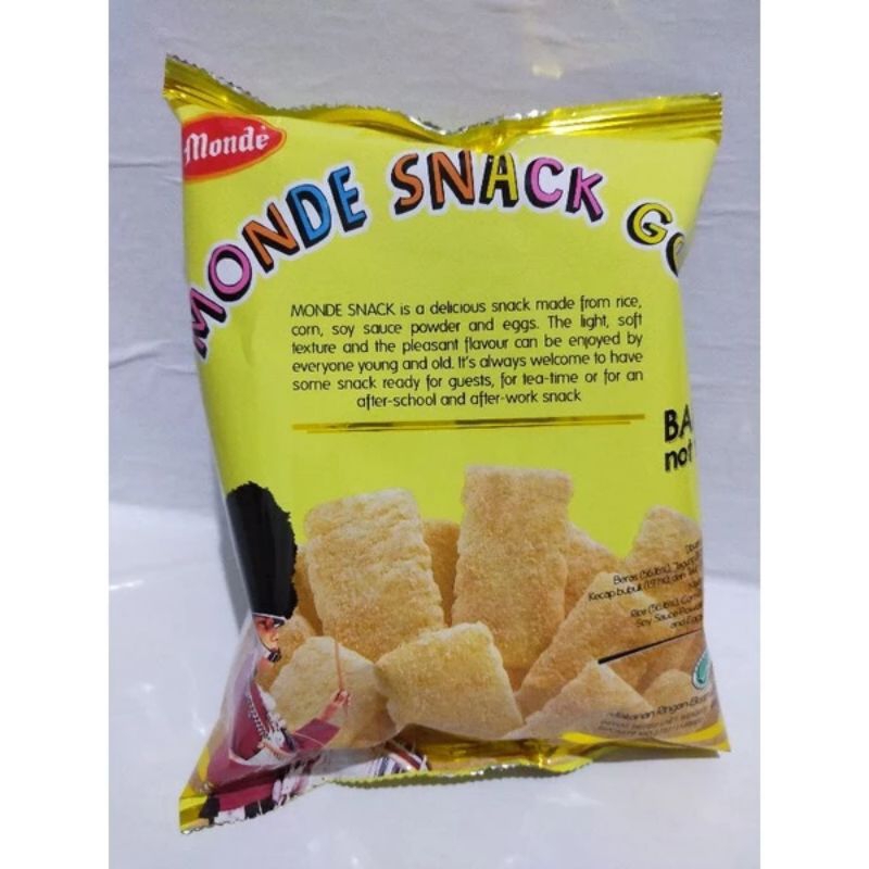 Jual MONDE SNACK GOLD 30 GRAM | Shopee Indonesia