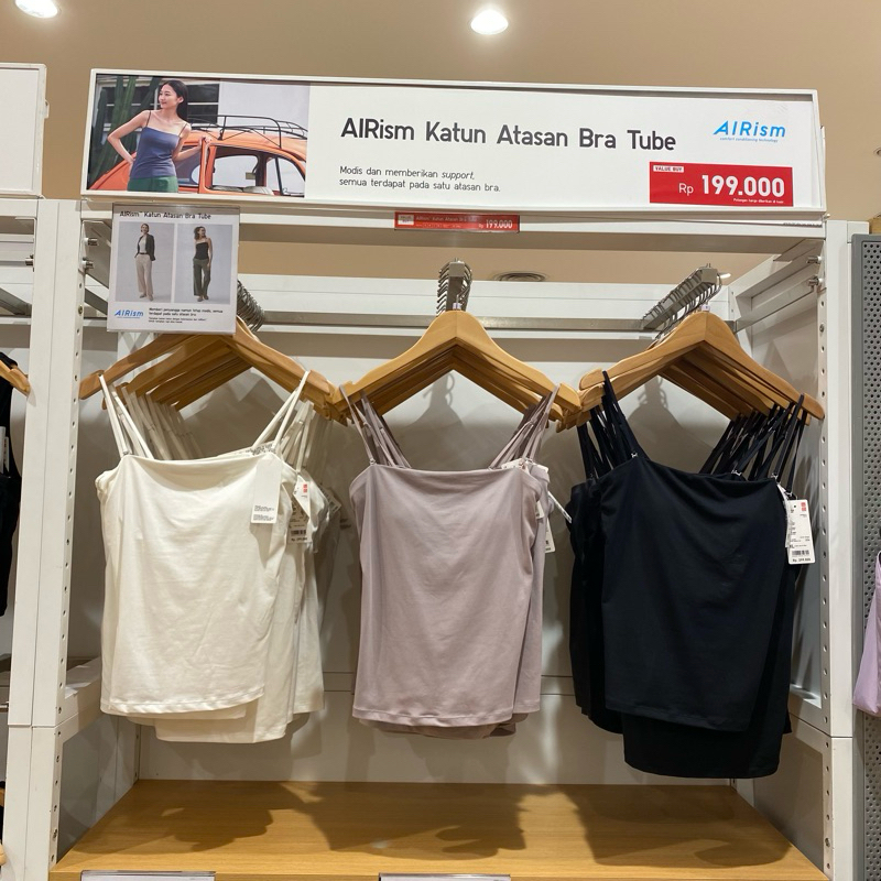 Jual Women Uniqlo Airism Katun Bra Tube | Shopee Indonesia